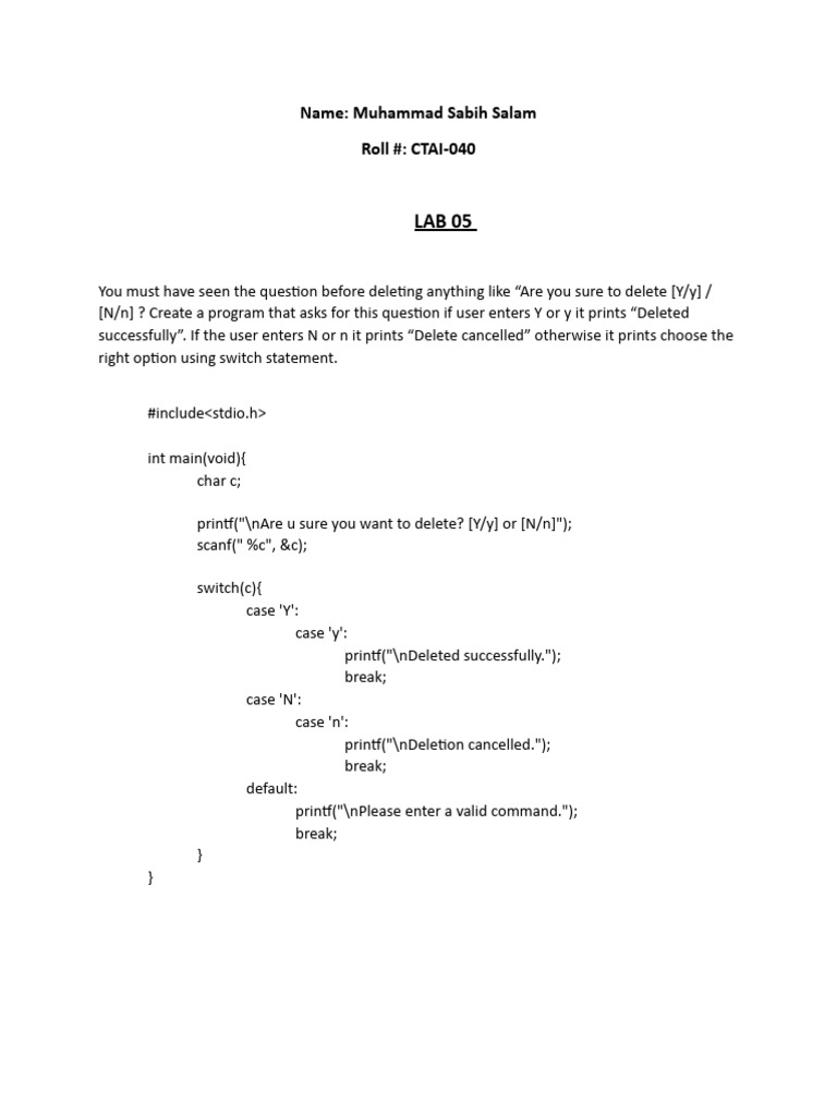 Programming Fundamentals | PDF | Computing | Computer Programming Programming Fundamentals | PDF | Computing | Computer Programming