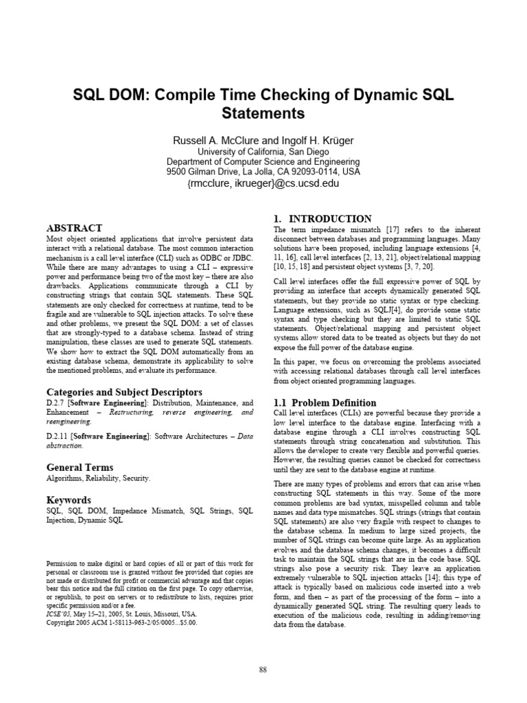 Paper 3 | PDF | Databases | Sql