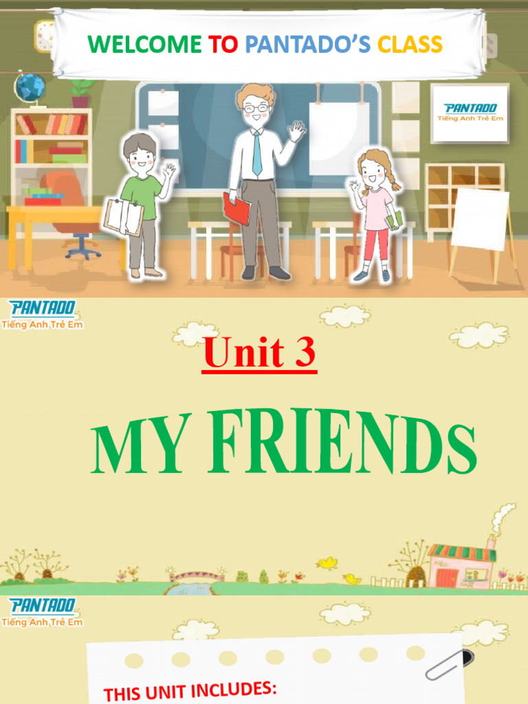 Grade 6 - Unit 3 - My Friend | Download Free PDF | Linguistics