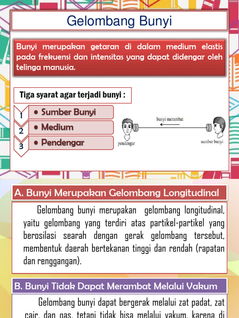 Gelombang Bunyi: Sifat dan Klasifikasi | PDF