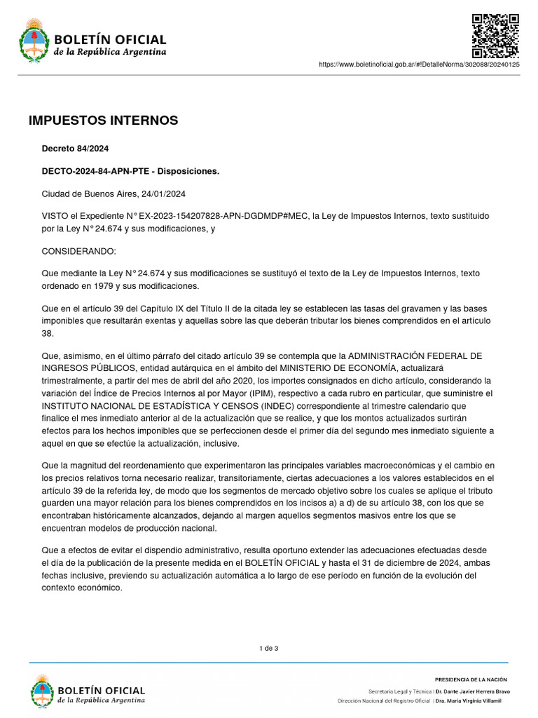 Impuestos Internos | PDF | Impuestos | Gobierno