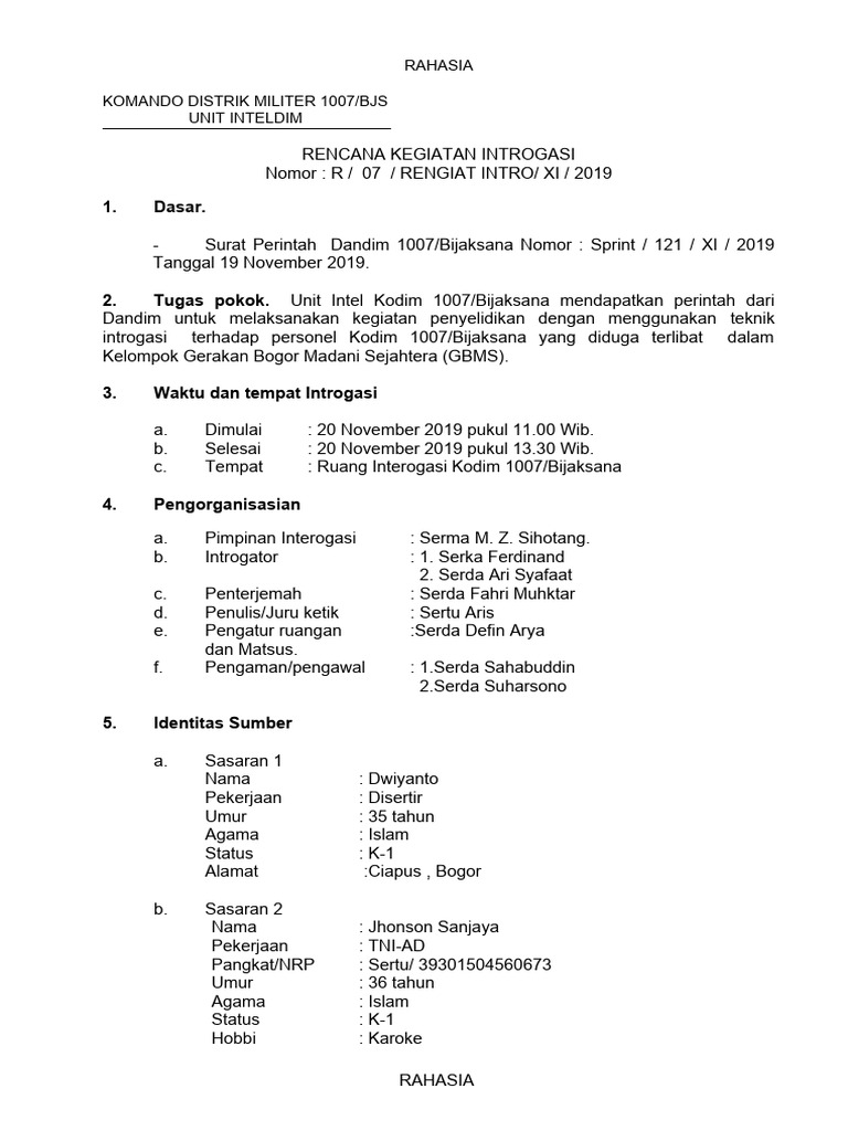 Rengiat Introgasi Edit | PDF