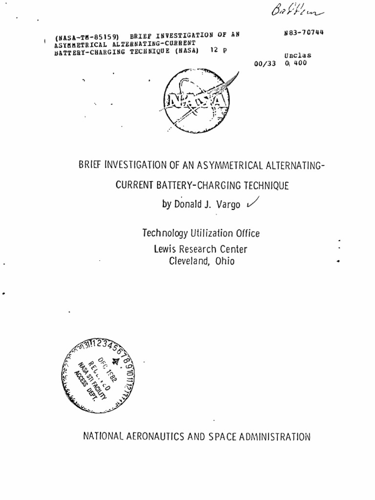 Brief Investigation of An Asymmetrical Alternating-Current Battery ...