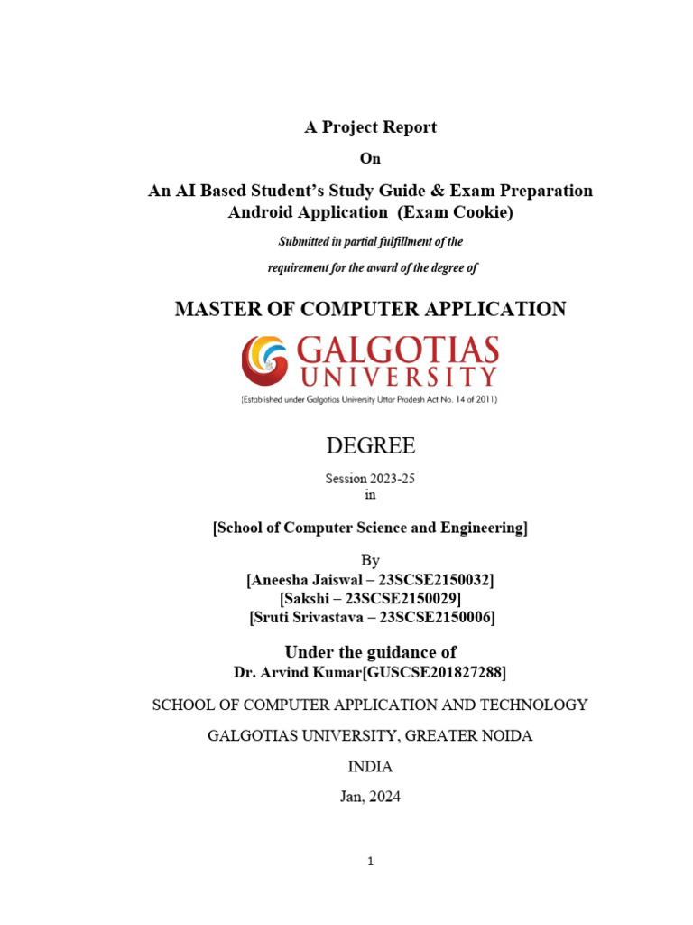 MCA Avinash REport_107_MTE_Report | PDF | Password | User (Computing)