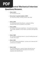 Cwi Exam With Answer (103 Questions) | PDF | Welding | Construction