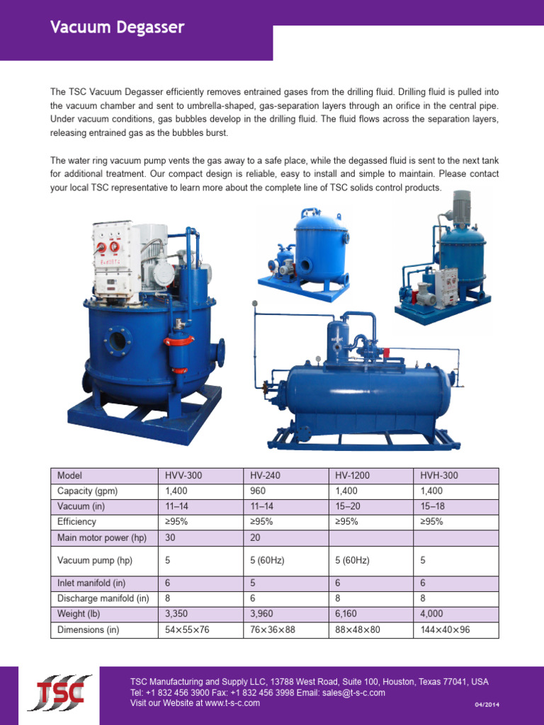 Vacuum Degasser | PDF