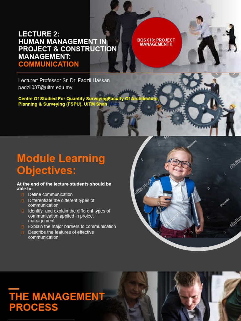 Lecture 2- Communication | PDF | Communication | Procurement