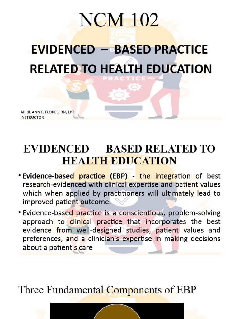 Evidence-Based Practice in Health Education | PDF | Evidence Based ...