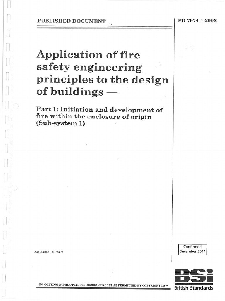 PD 7974-1-2003 | PDF