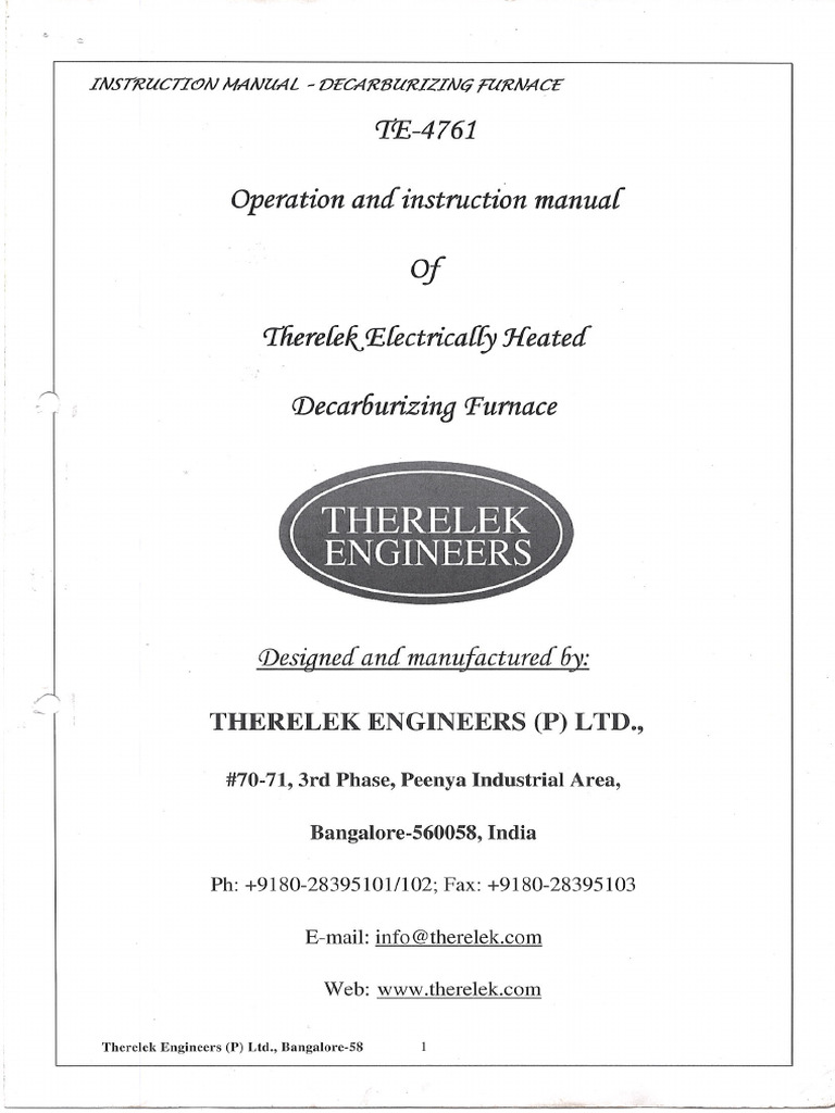 Fce ENGINEER MANUAL | PDF