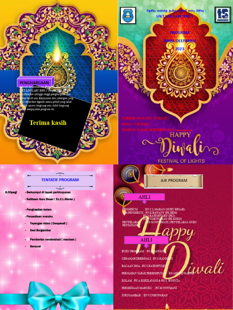 Buku Program Deepavali | PDF