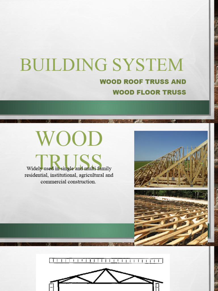 Wood Truss Systems Explained | PDF | Framing (Construction) | Duct (Flow)