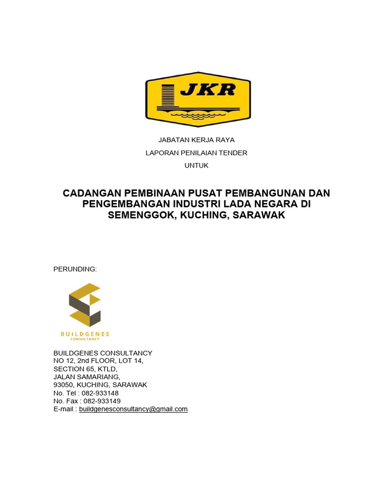 Latest Tender Report | PDF