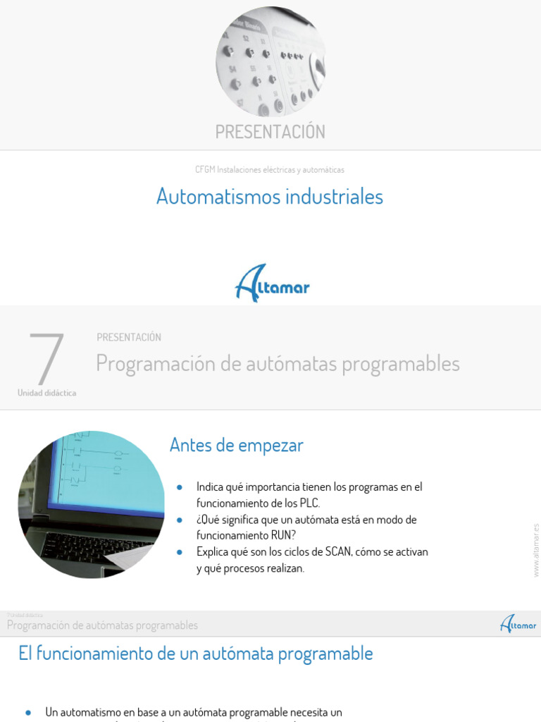 Autómatas Programables 2 | PDF
