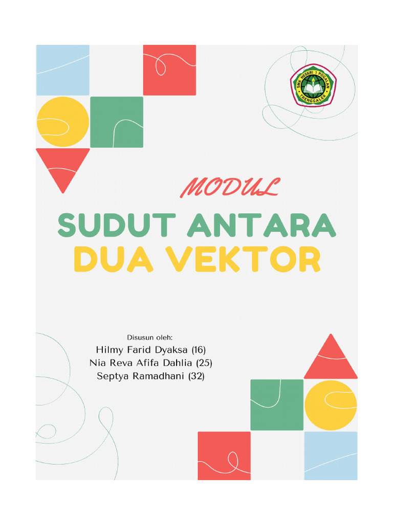 MTK Sudut Antara 2 Vektor | PDF
