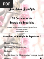 JIN SHIN JYUTSU Apertura 26 Cierres de Seguridad | PDF | Violencia | Agitación