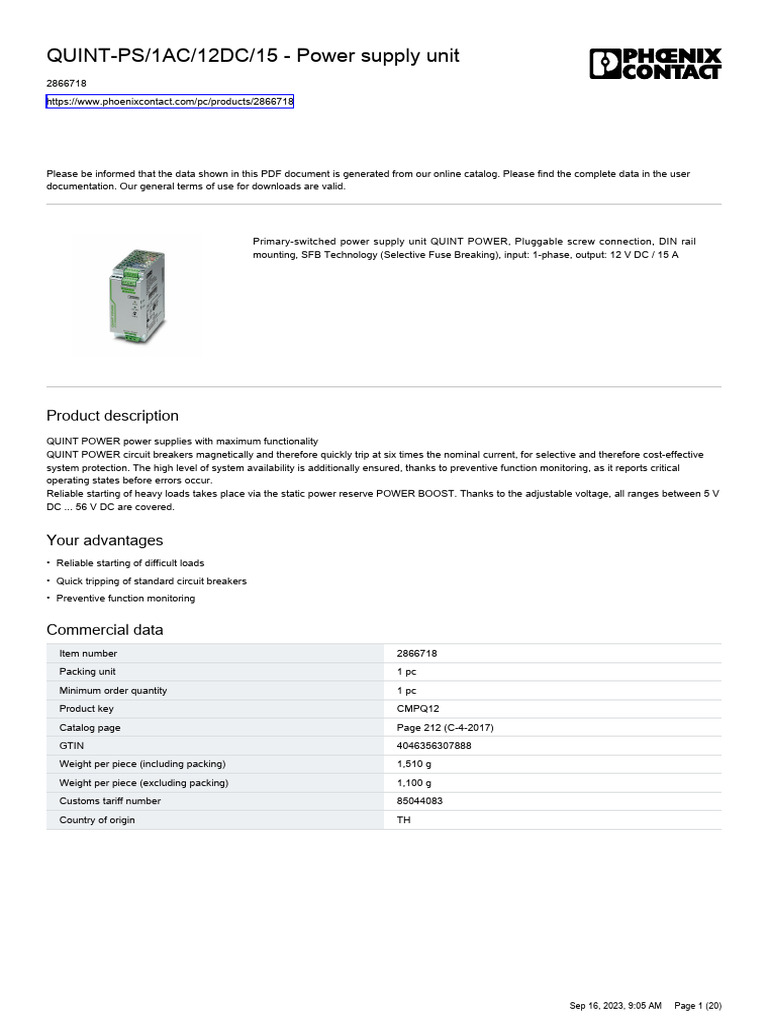 2866718-en | PDF | Power Supply | Alternating Current