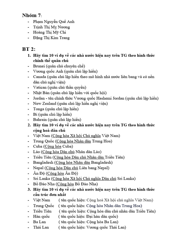 PLĐC BTVN 2+3 | PDF