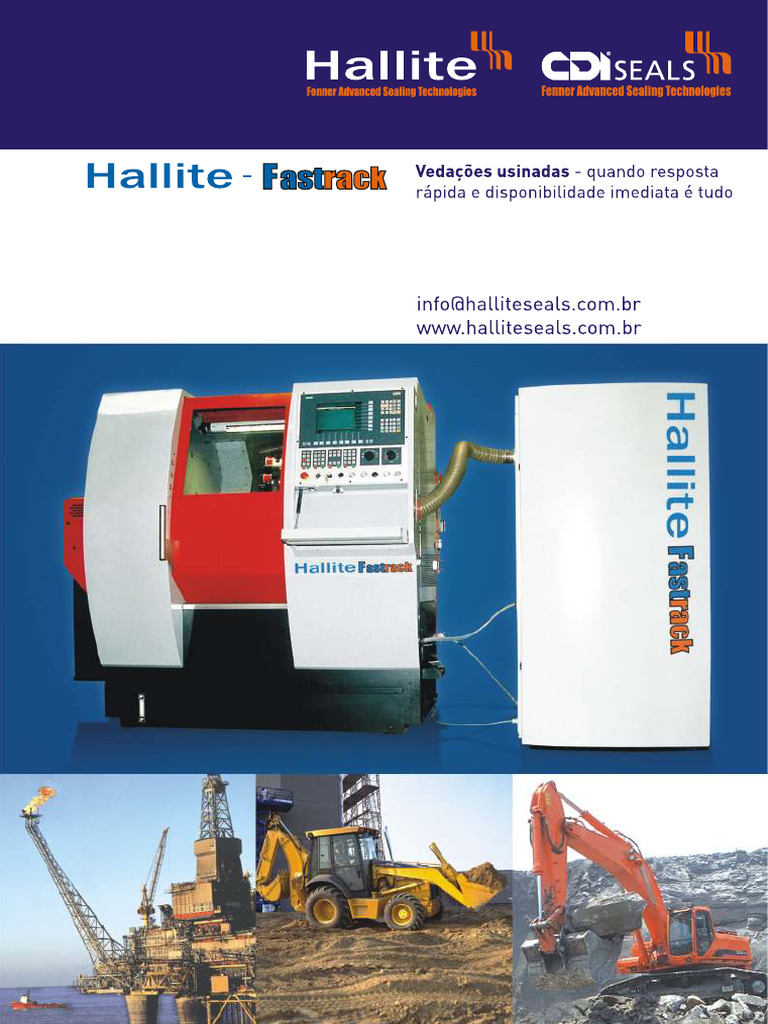 Catalogo Hallite Vedacoes Usinadas | PDF