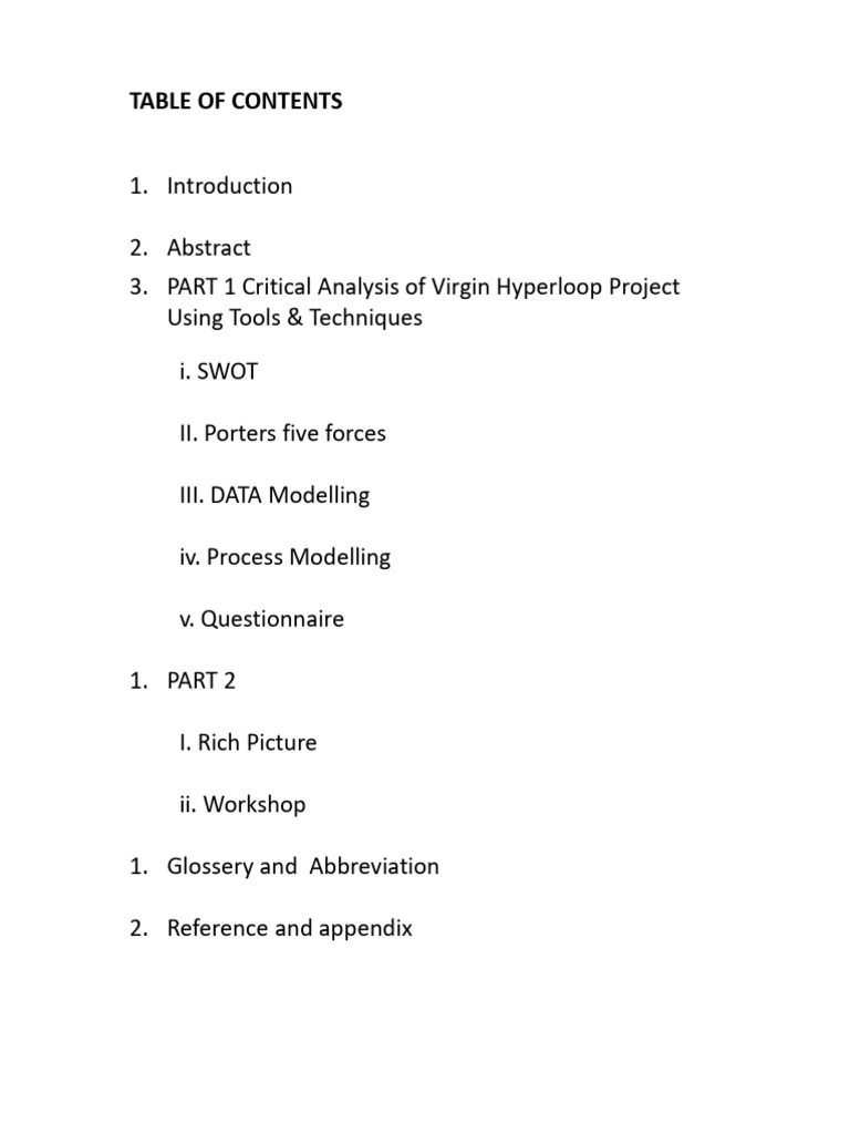 Engm115 - Ibiso Levy Braide | PDF | Hyperloop | Swot Analysis