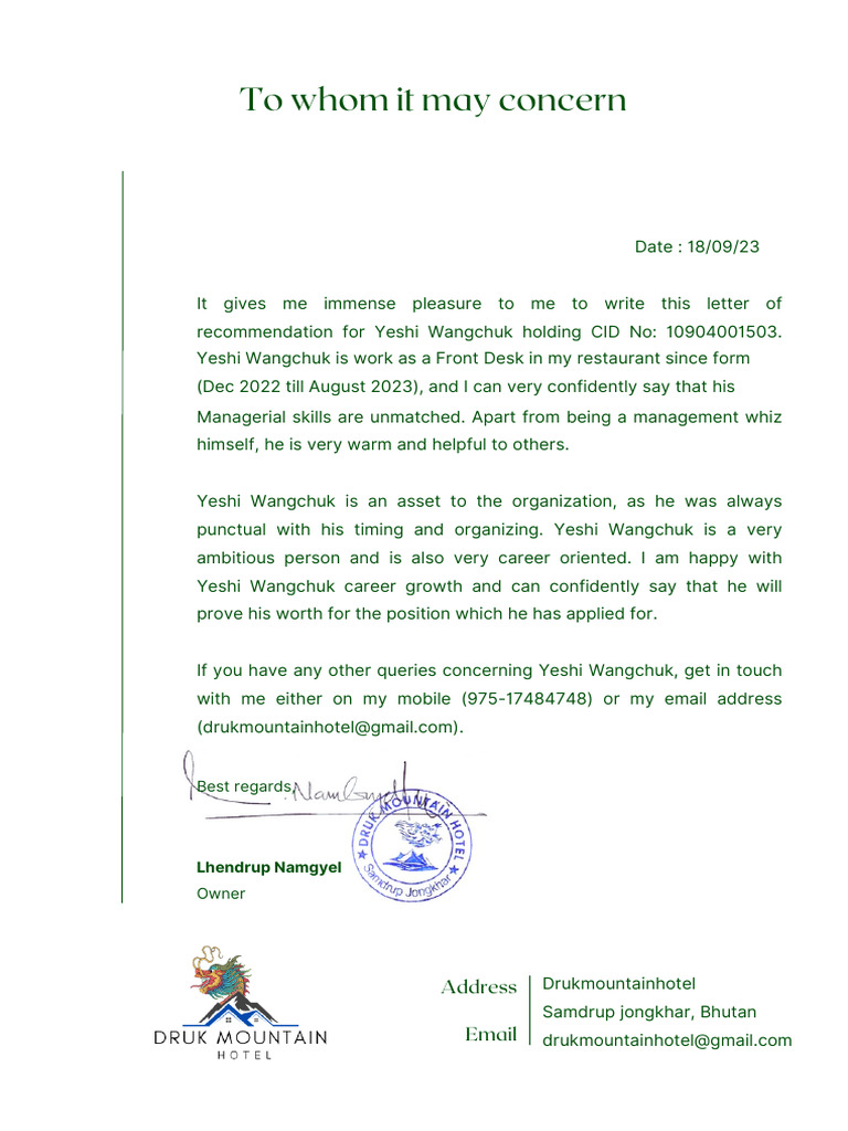 Yeshi Wangchukfffg | PDF