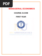 Managerial Economics Case Studies | PDF | Economics | Economies