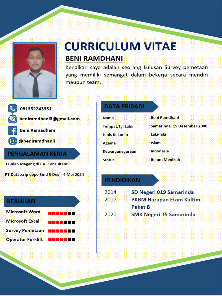 Cv.Beni Basalamah[1] | PDF