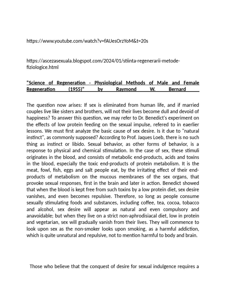 Raymond W. Bernard, Sex Desire Explained | PDF | Mucus | Orgasm