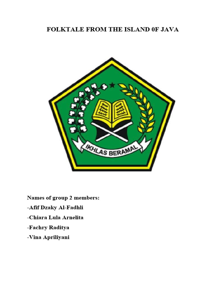 Folktale From The Island 0F Java - Bahasa Inggris | PDF | Folklore ...
