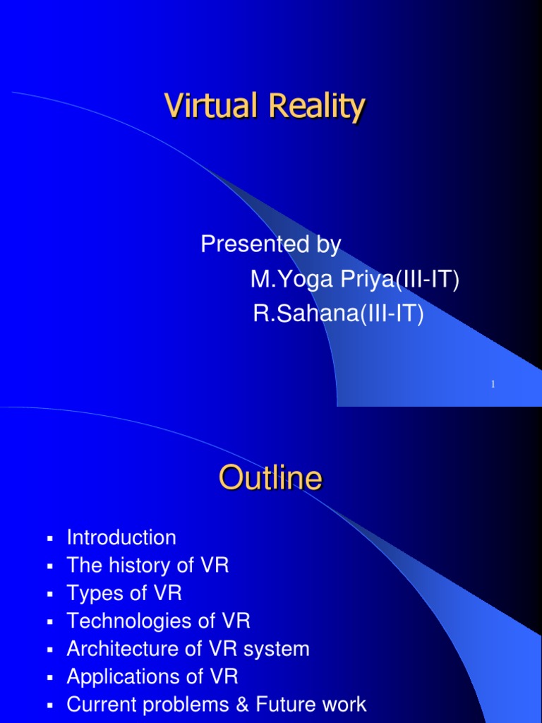VR | PDF | Virtual Reality | Simulation