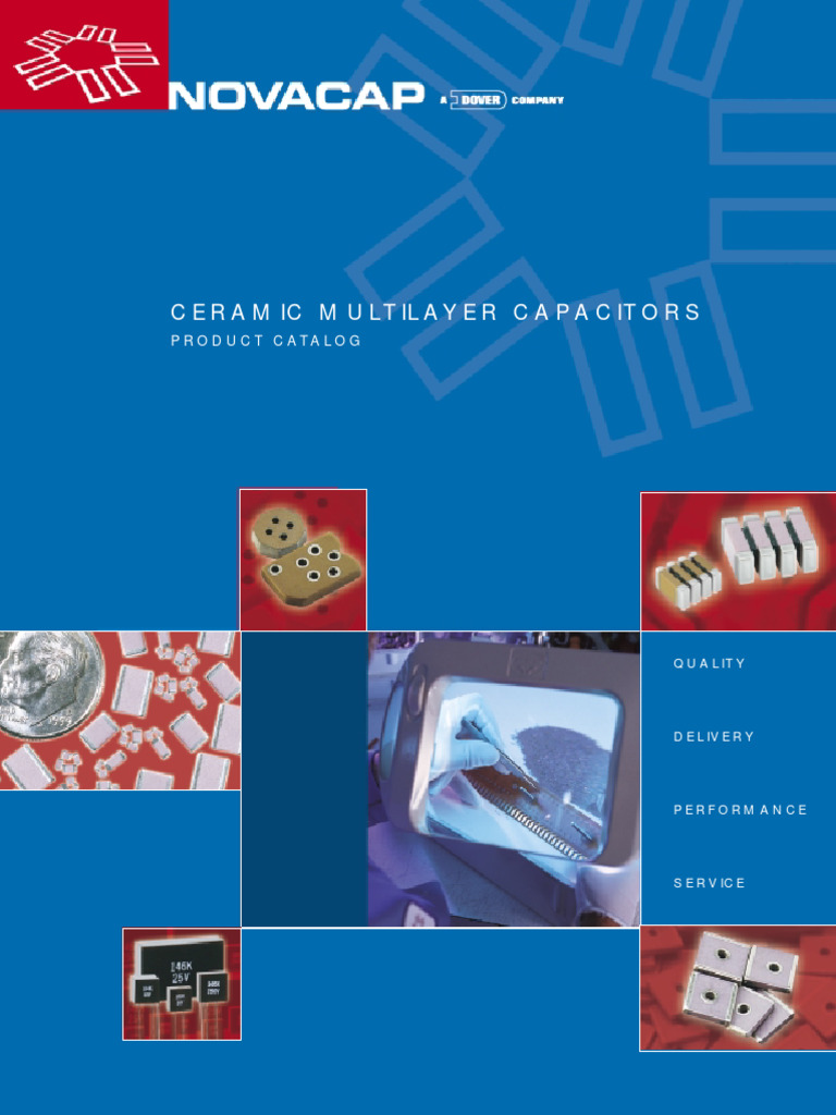 Ceramic Multilayer Capacitors: Product Catalog | PDF | Capacitor ...