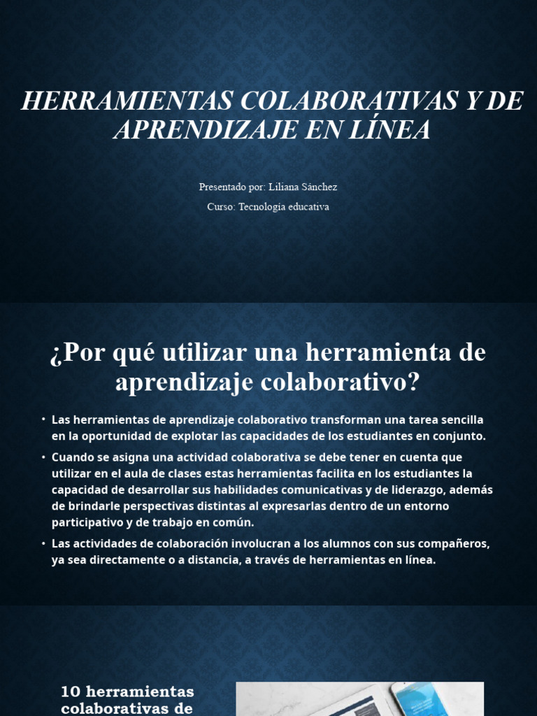 Herramientas de Aprendizaje Colaborativo | PDF | Internet | Microsoft ...