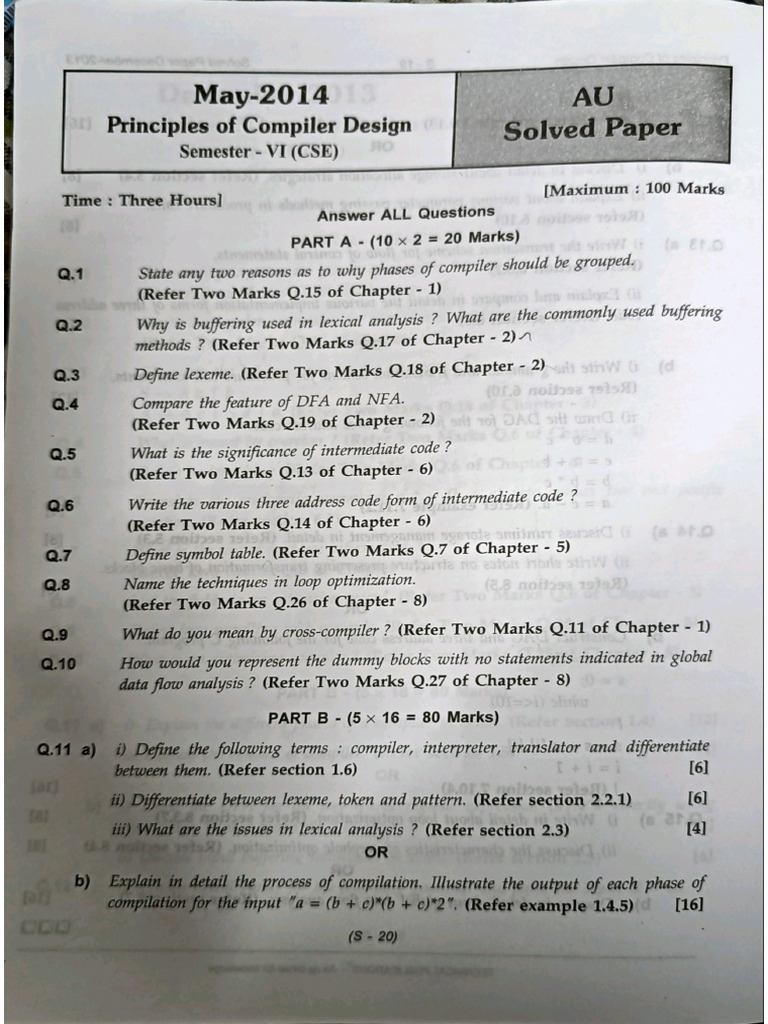 Compiler Design | PDF