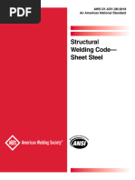 AWS D1.6 - Structural Steel Code - Stainless Steel | PDF