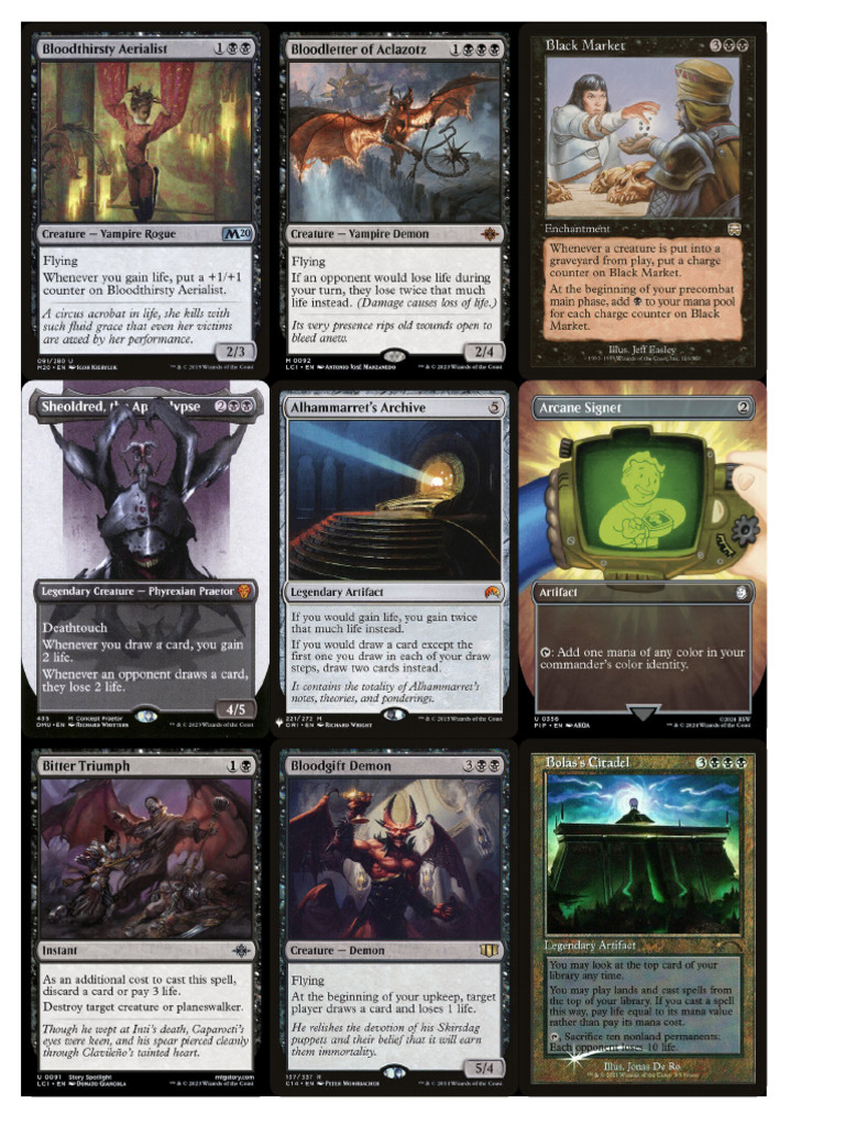 MTG Print | PDF