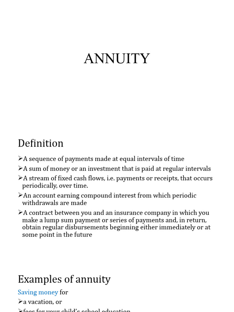 ORDINARY ANNUITY - Future and Present Value | PDF | Present Value | Interest
