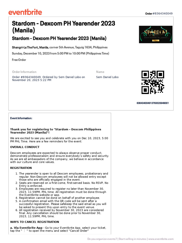 Eventbrite - PDF Ticket | PDF