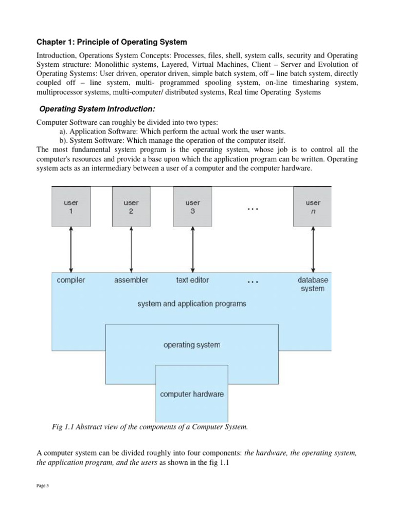 Os | PDF | Operating System | Kernel (Operating System)