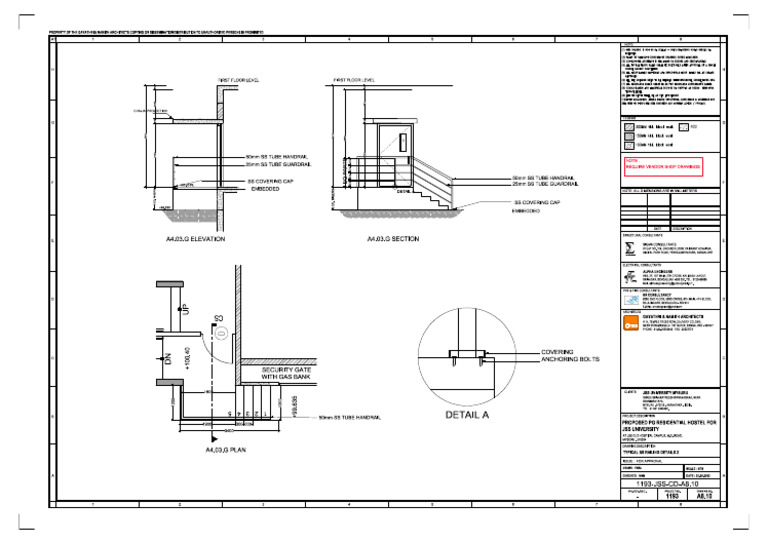 Typical Railing Detail 2 | PDF
