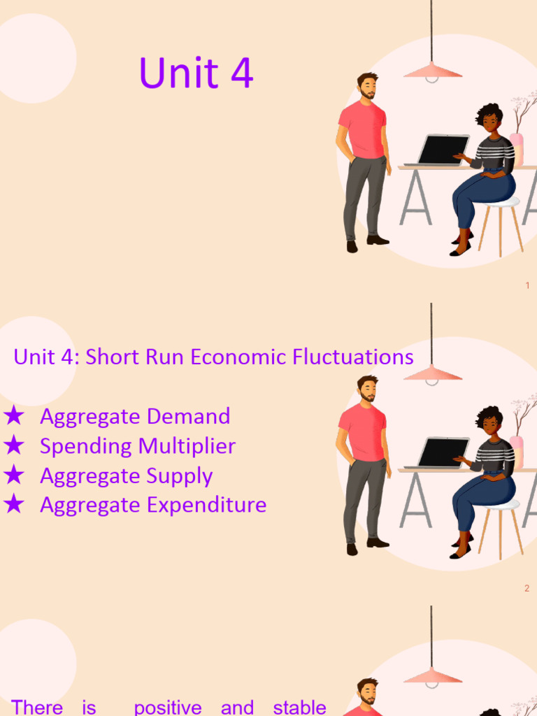 UNIT 4 Short Run Fluctuations | PDF | Consumption (Economics) | Long Run And Short Run