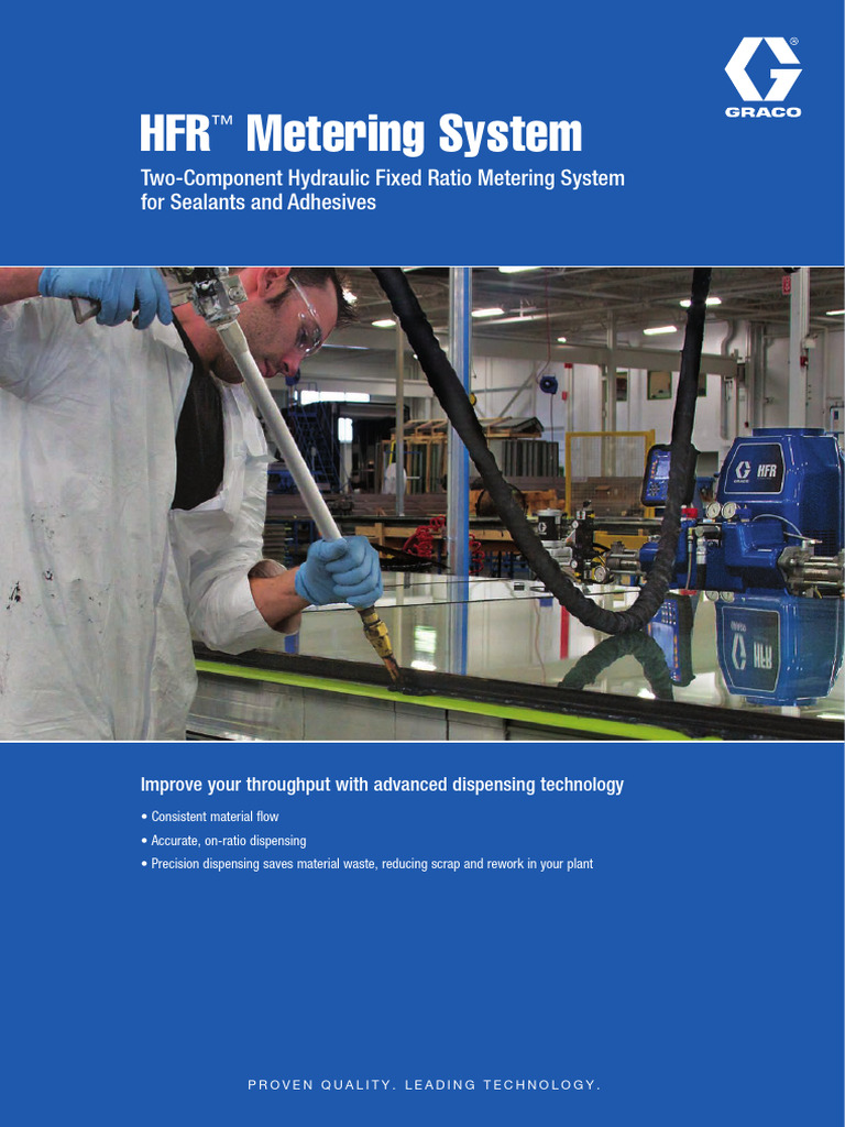 HFR Metering System | PDF | Pump | Valve