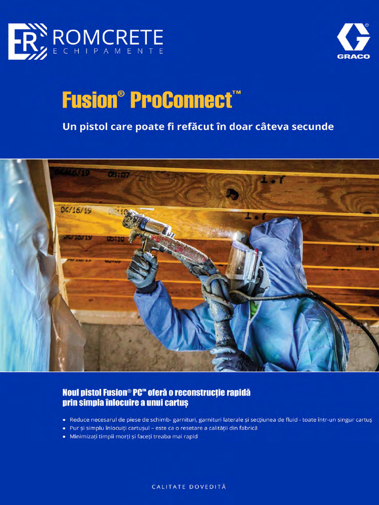 Pistol Spuma Poliuretanica Fusion ProConnect | PDF