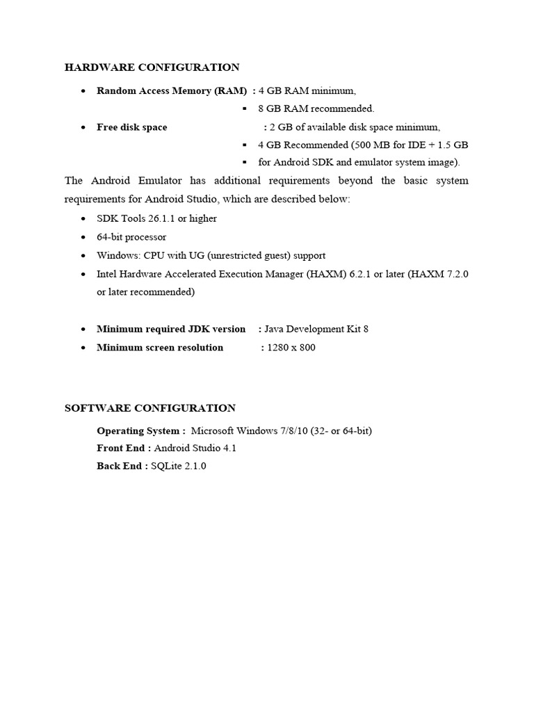 Hardware Configuration | PDF