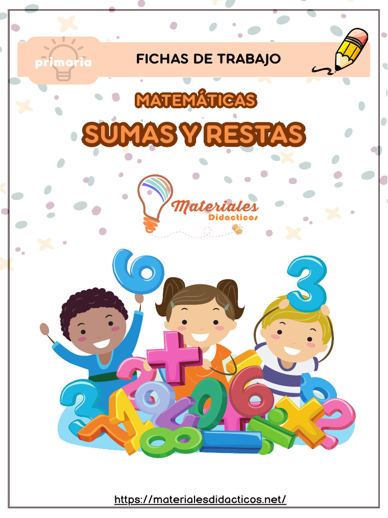 Hojas De Trabajo De Matemáticas Suma Y Resta