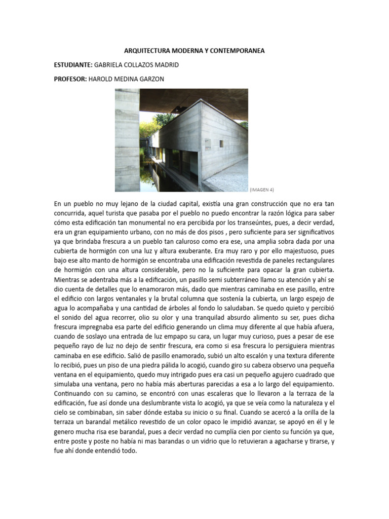 ARQUITECTURA MODERNA Y CONTEMPORANEA | PDF | edificio | Ventana