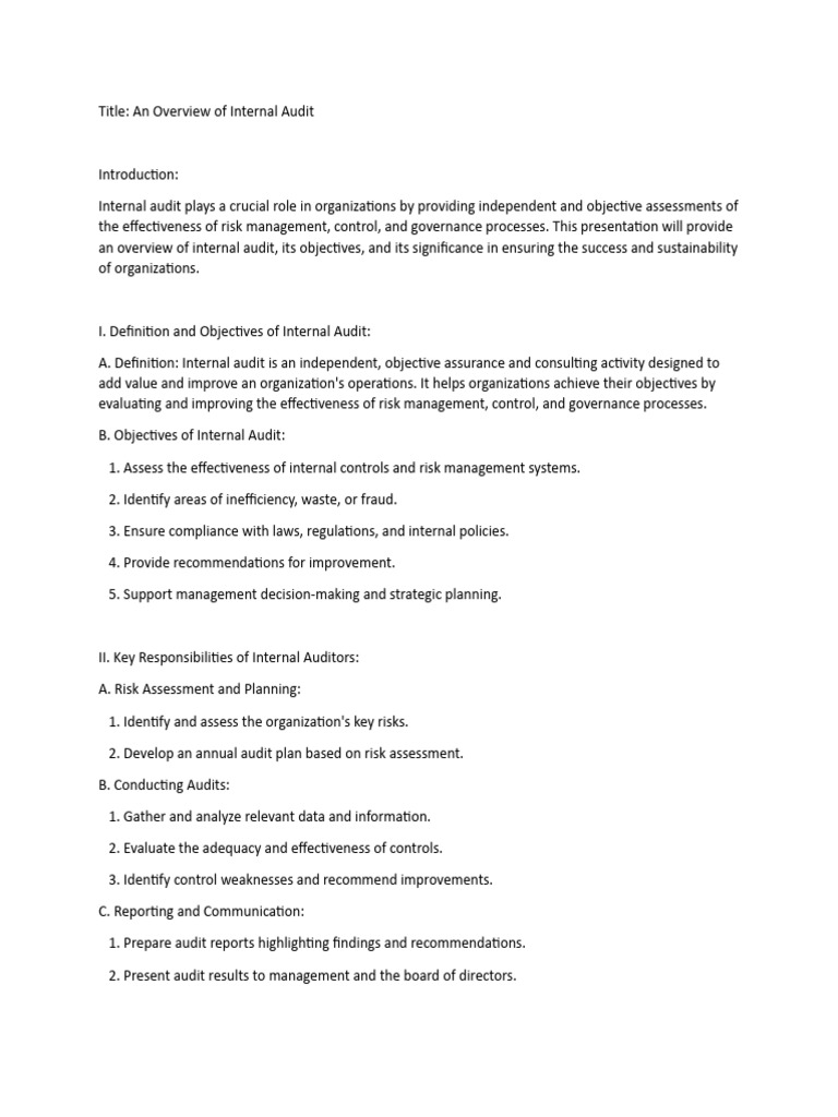 Audit | PDF | Internal Audit | Audit