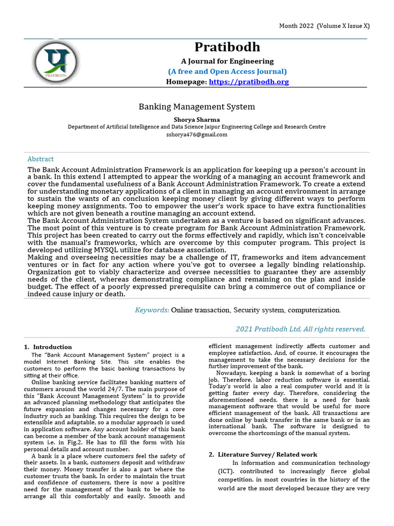 Shorya Sharma | PDF | Banks | Online Banking