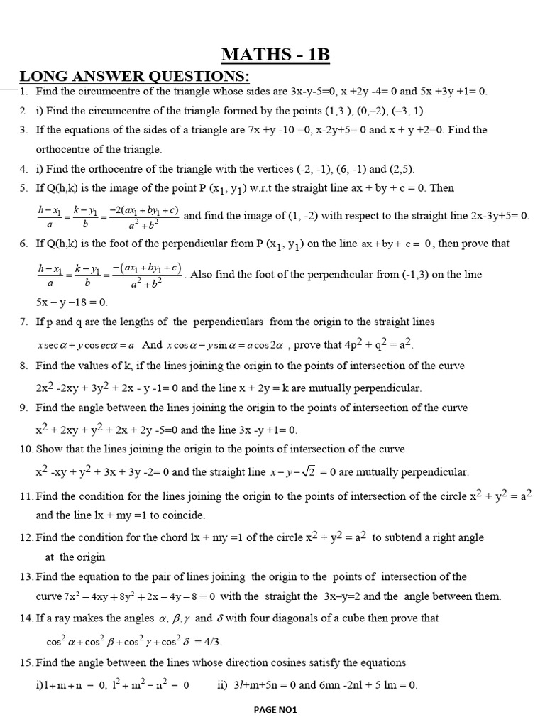 Maths Ib | PDF