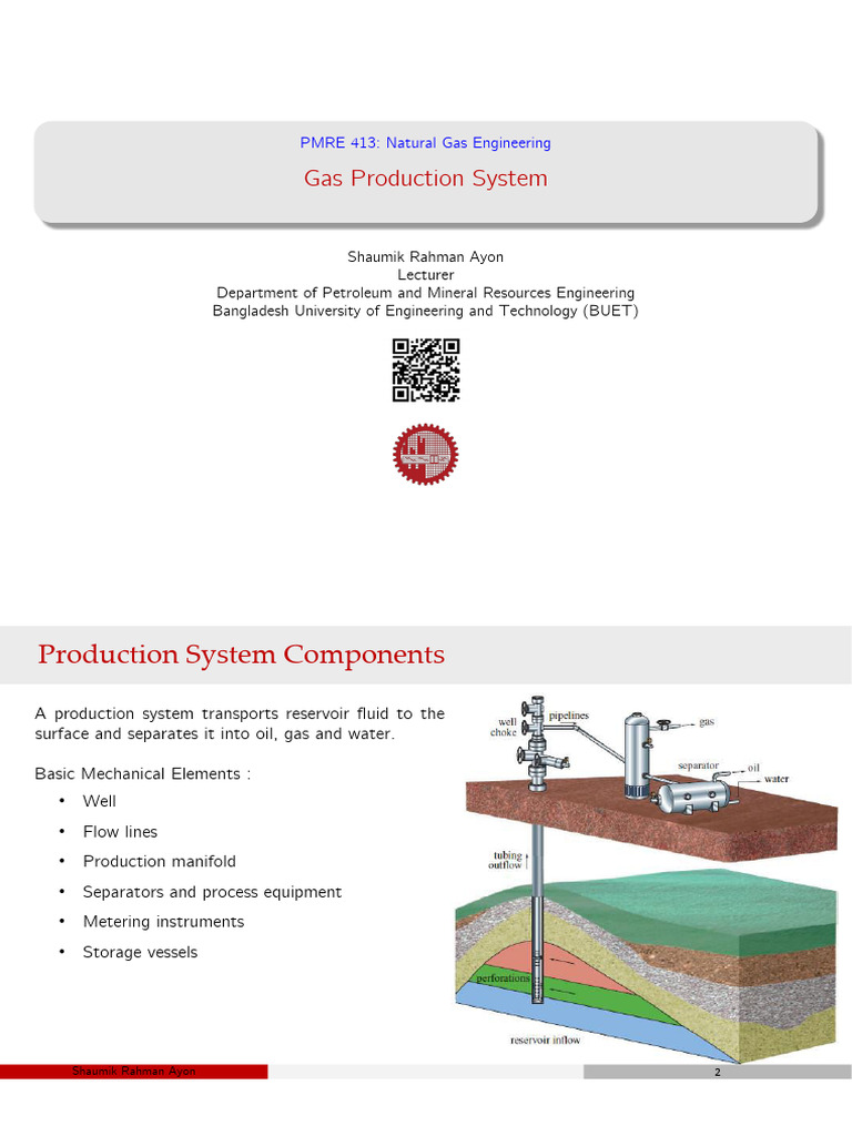 04 - Gas Production System | PDF | Resource Extraction | Mechanical ...