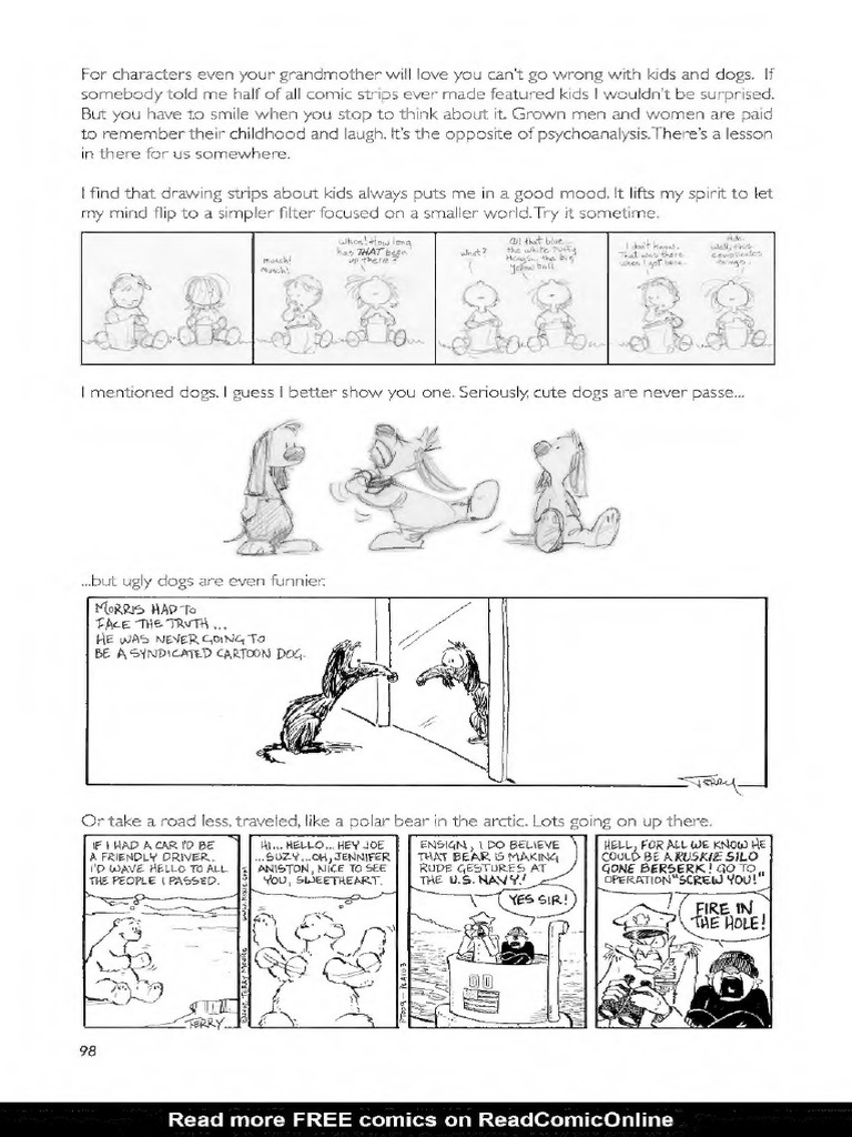 Terry Moore How To Draw Expanded Part 2 | PDF | Body Language | Books